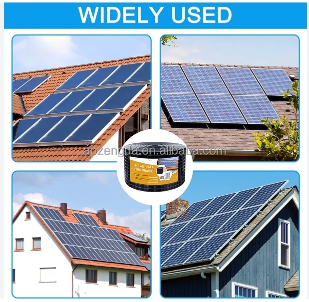 Zengda Solar Panel Bird Mesh 100ft Critter Guard Bird Control Pvc ...