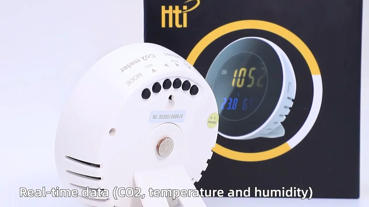Hti Ht-501 Desktop-innenluftqualitätsmonitor Temperatur ...