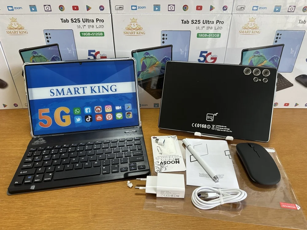 Smart King S25 Ultra 10.1" Kids Tablet, Android 15, IPS, 2SIM, Wi-Fi ...