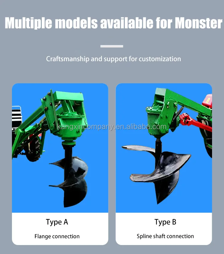 For Tree Planting Farm Implements Tractor Post With Pto Shaft Hole ...