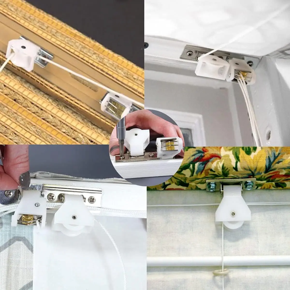 Pulley Cord,cord Stopper and Pulley for Bamboo Curtain,cord Pulley ...
