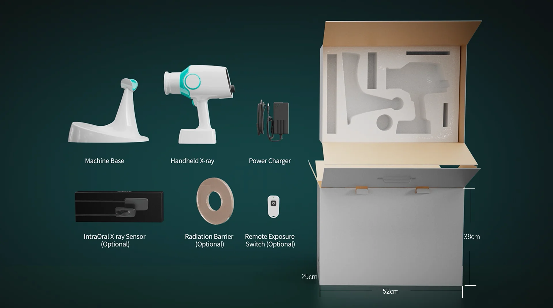 High Performance X-ray Tube 70kv Uhz Inverter Technology Handhold X Ray ...