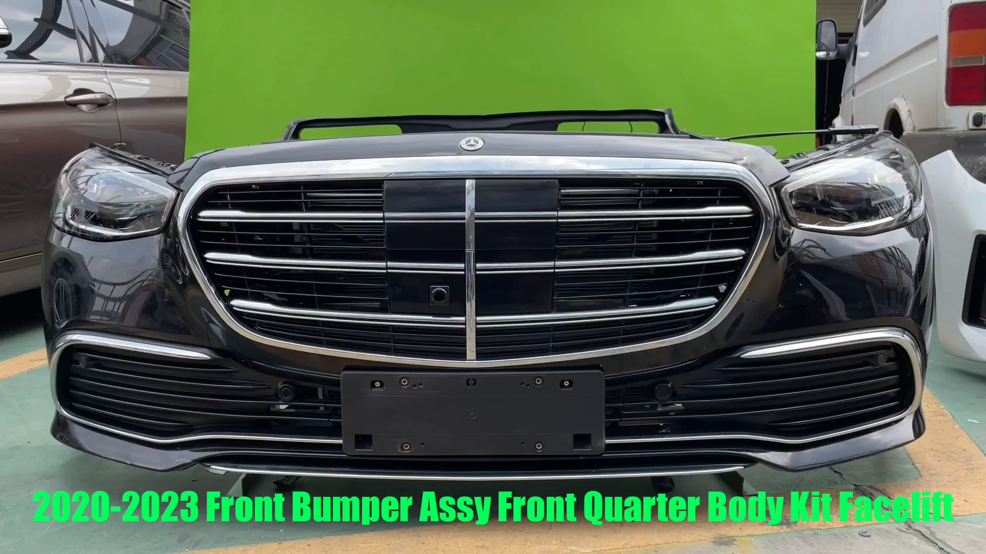 2021 2022 2023 Original Body Kit For Mercedes S Class W223 Car Bumper ...