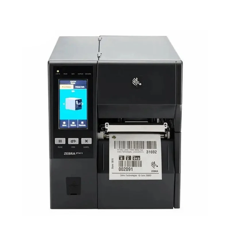 Zebra ZT411 RFID Industrial Label Barcode Thermal Printer (ZT400 Series ...