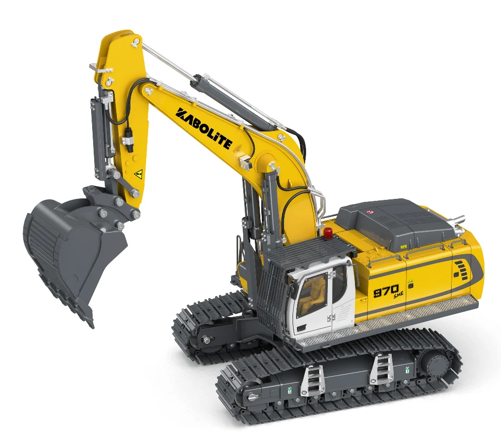 Kabolite K962-100S 1/18 Scale Alloy Hydraulic Excavator Remote Control Truck Fully Functional ...