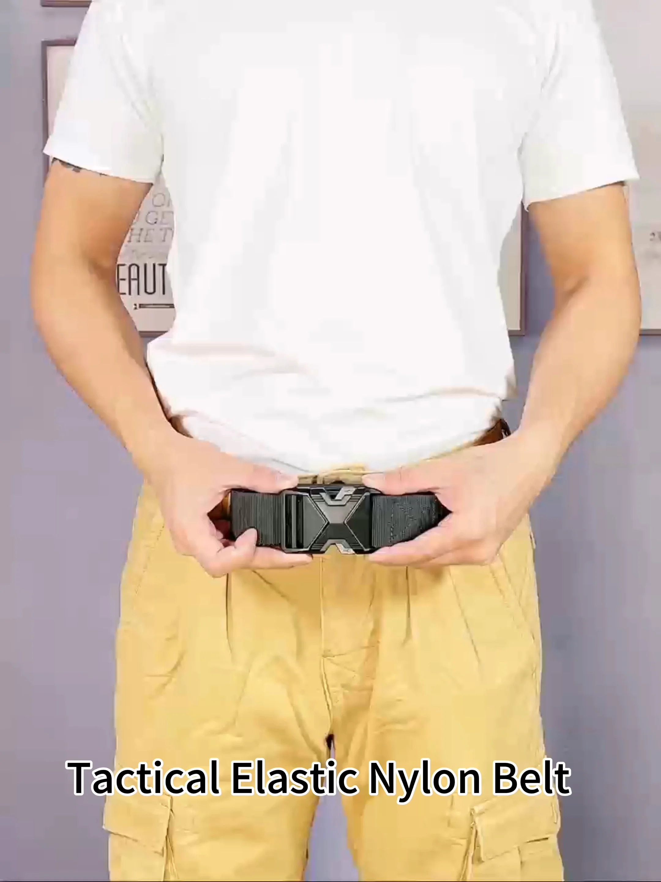 Men's Utility Belt Outdoor Hunting Tactics Duty Belt Multi Functional ...