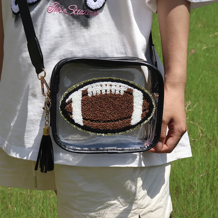 Custom Transparent Stadium Approved Concert Bag And Strap New Beach ...