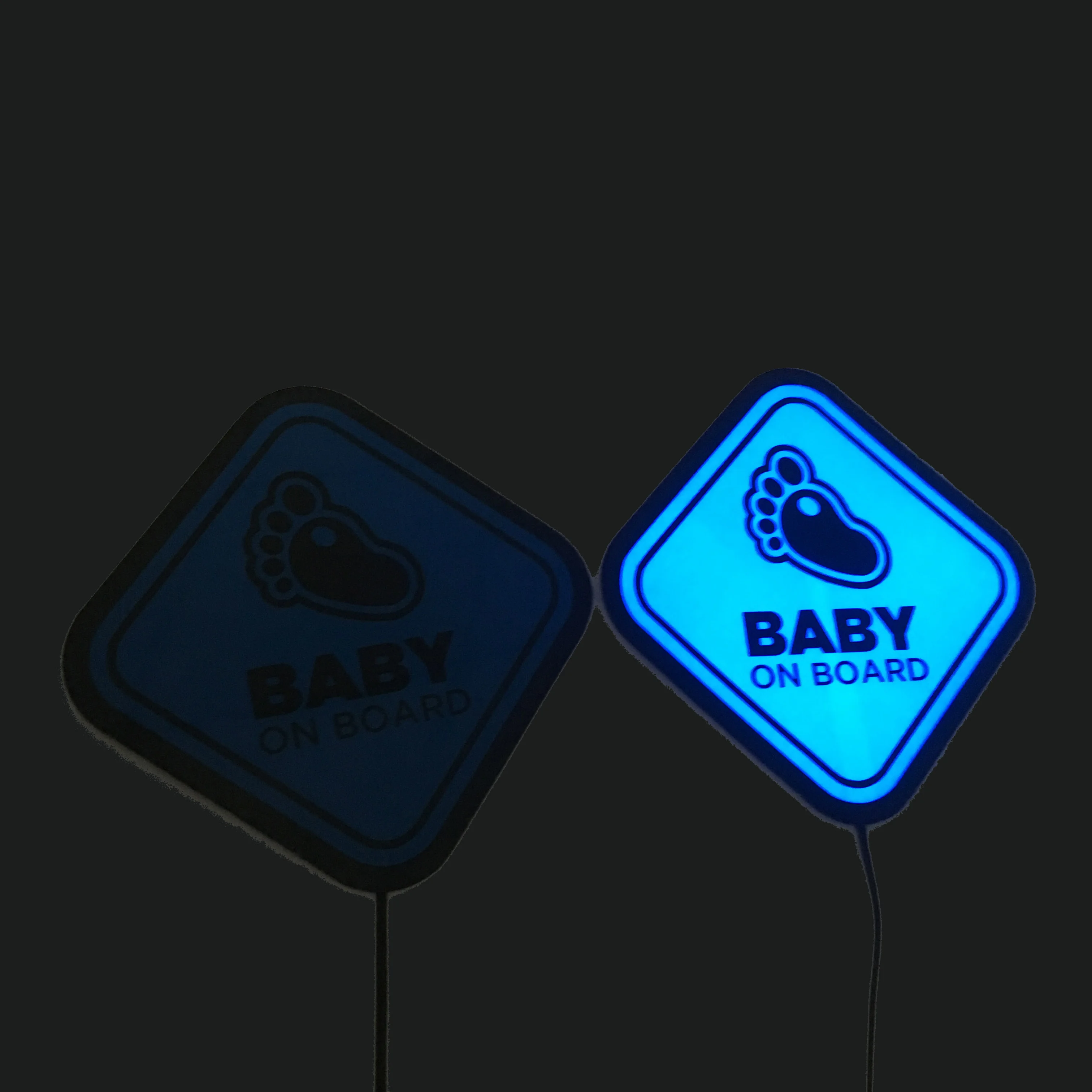 High Quality EL Car Sticker - Glowing Vehicle Decal