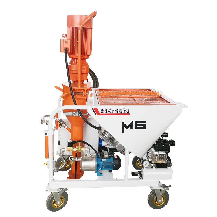 M6 Mortar Spray Machine Cement Plastering Machine Automatic Wall ...