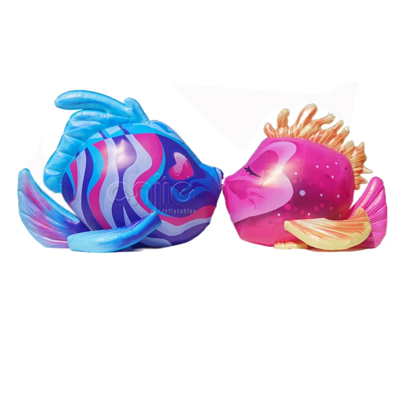 Custom Balloon Flying Fish Inflatable Helium Balloons Parade Floats ...