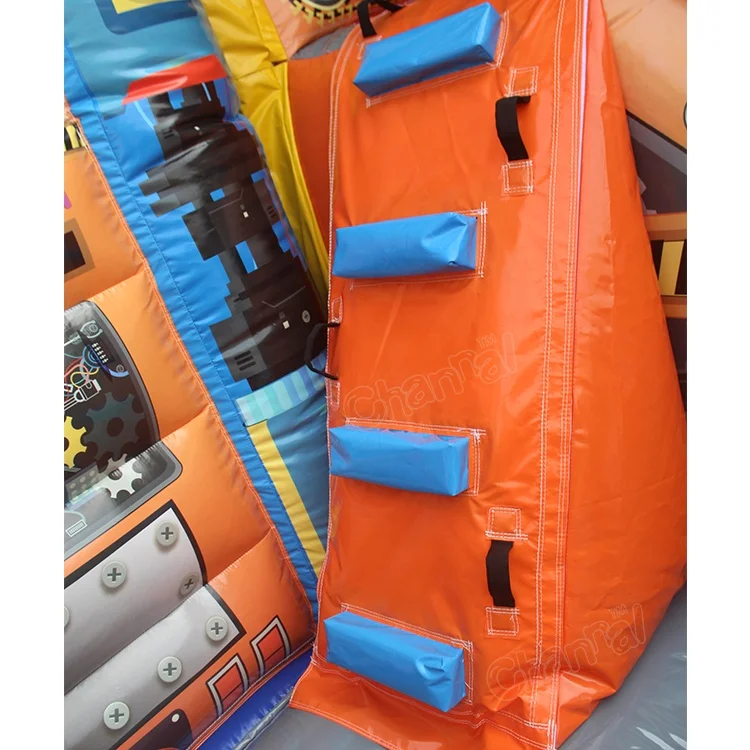 New Design Robot Inflatable Combo Bouncer Machinery Outdoor Small ...