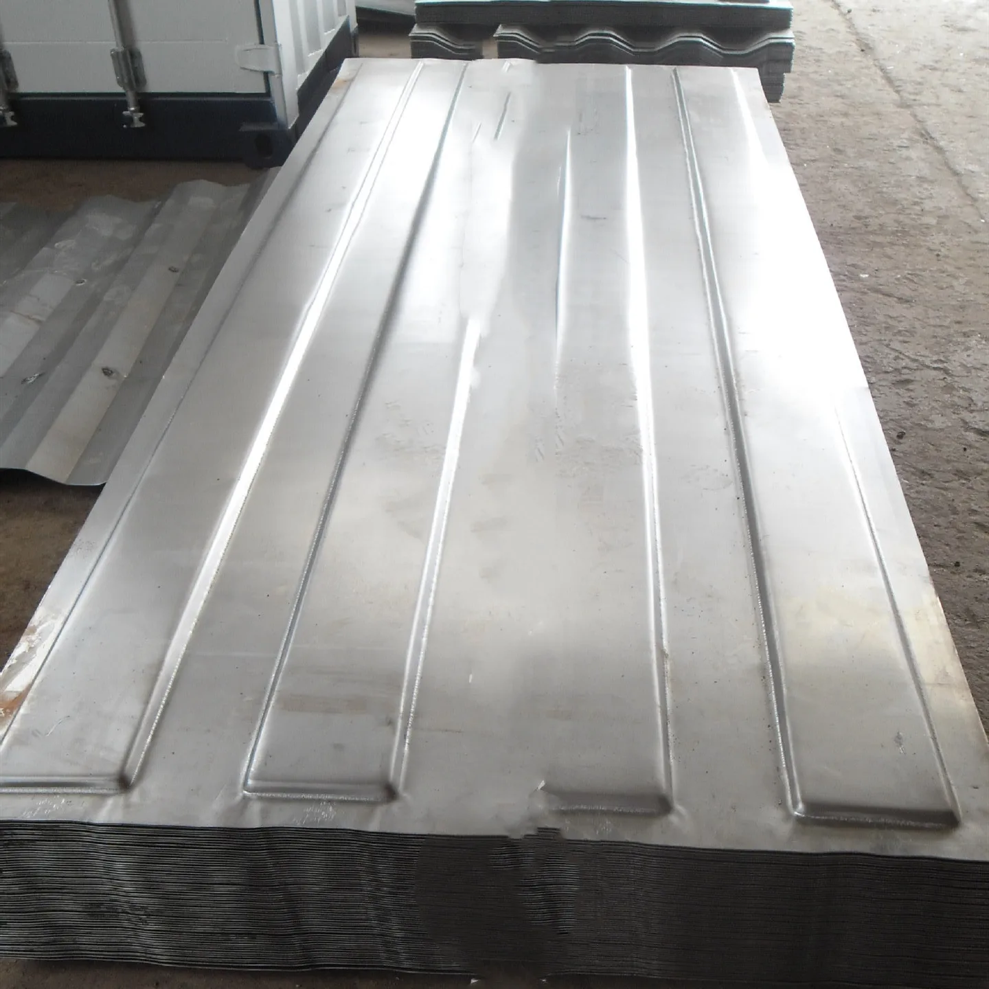 Corten Steel Corrugated 20 Ft Container Panels For Shipping Container ...