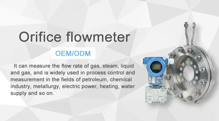 Compact Flow Meter Orifice Flowmeter Differential Pressure Flowmeters ...