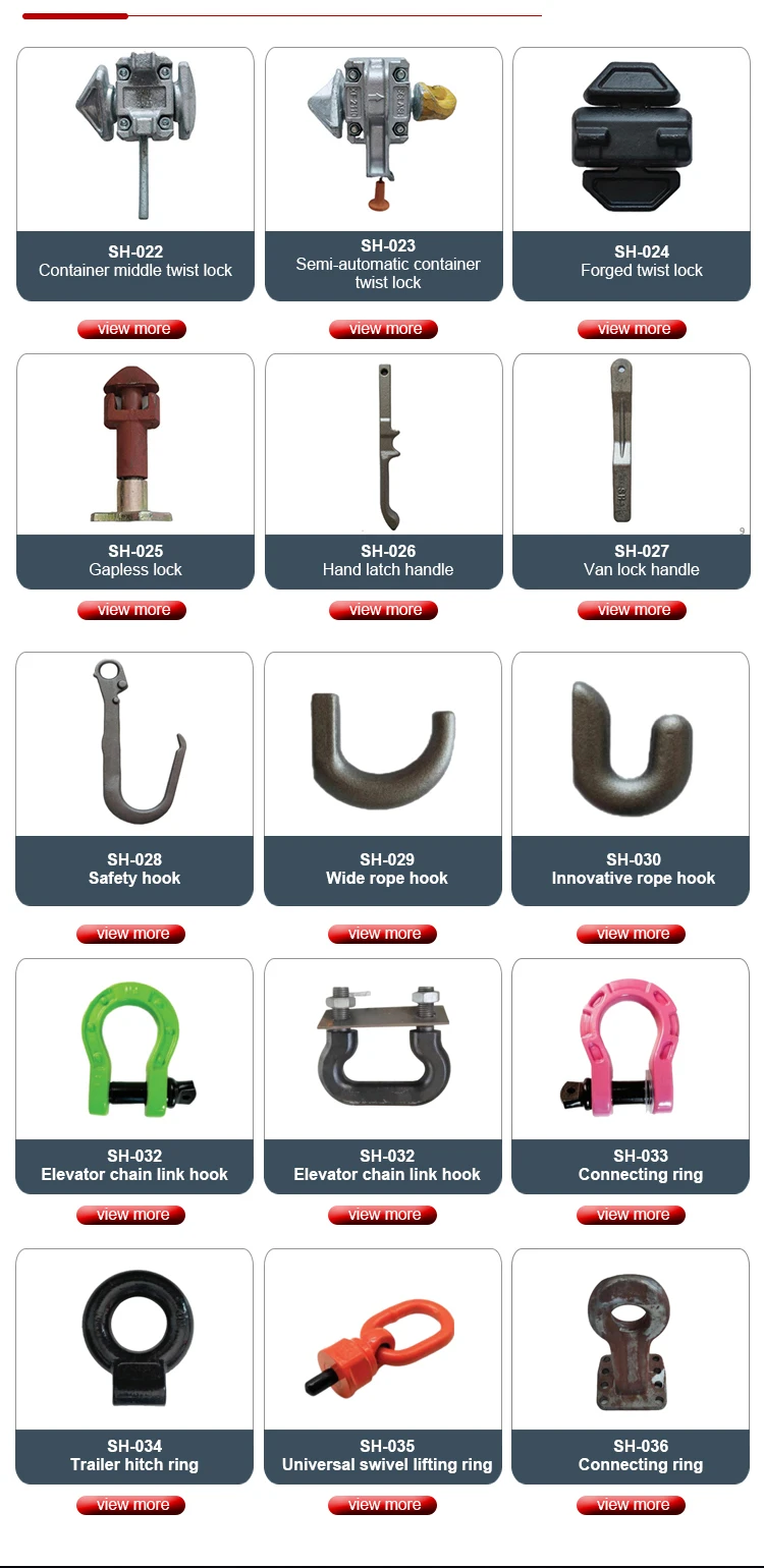 Various Of Lashing Stackable Horizontal Connector Twistlock Marine ...