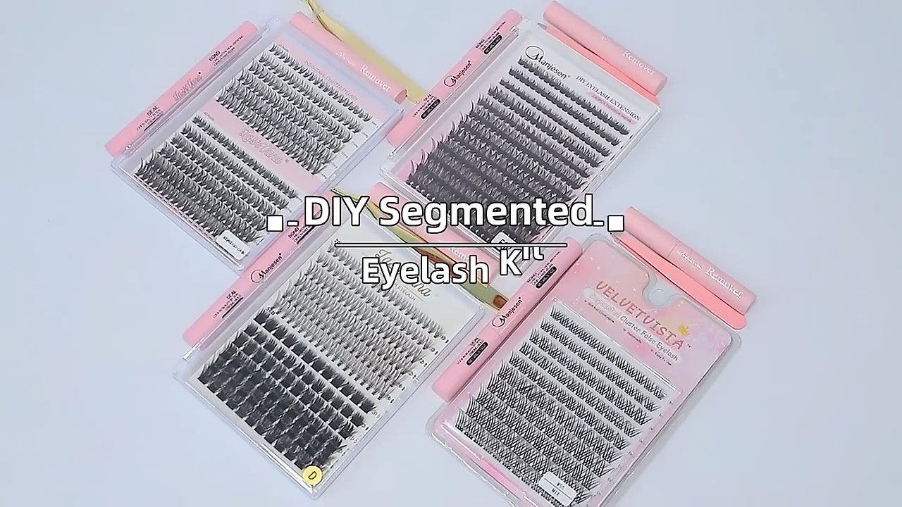 Long Lasting 7-10 Days Diy Lash Bond And Sealer C D Curl Cluster ...