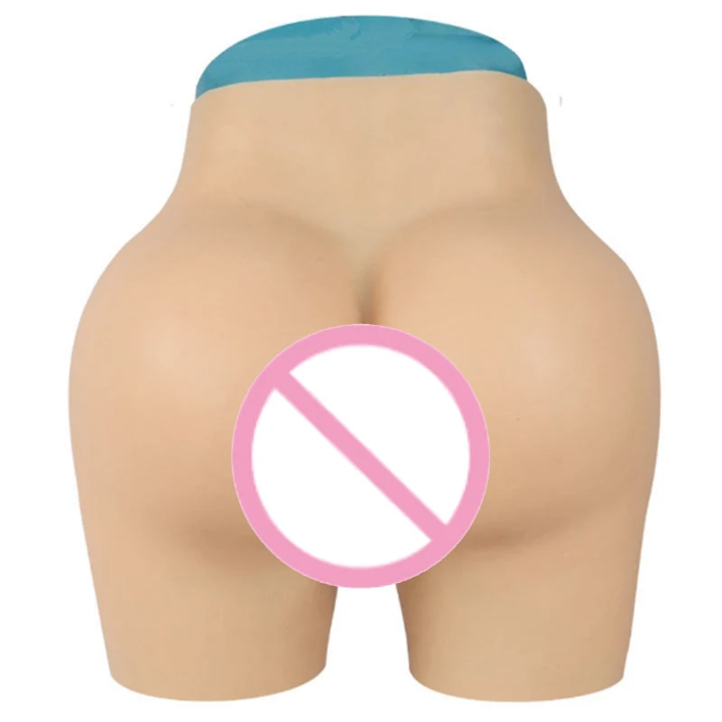 Sexy Ladies 1 Inch Fake Silicon Buttocks and Hips Pad Women Underwear Fesses Artificiel Brown ...
