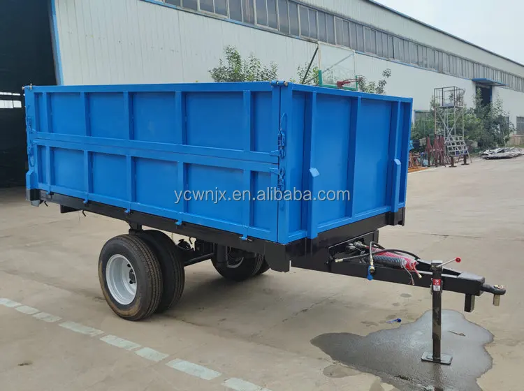 Tractor Hydraulic Tipper Trailer Box Trailer Multiple Models of ...