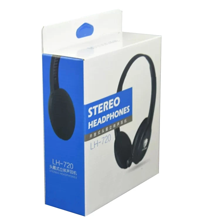 Custom Recyclable Rigid Brand Logo Wireless Headset Corrugated Paper ...