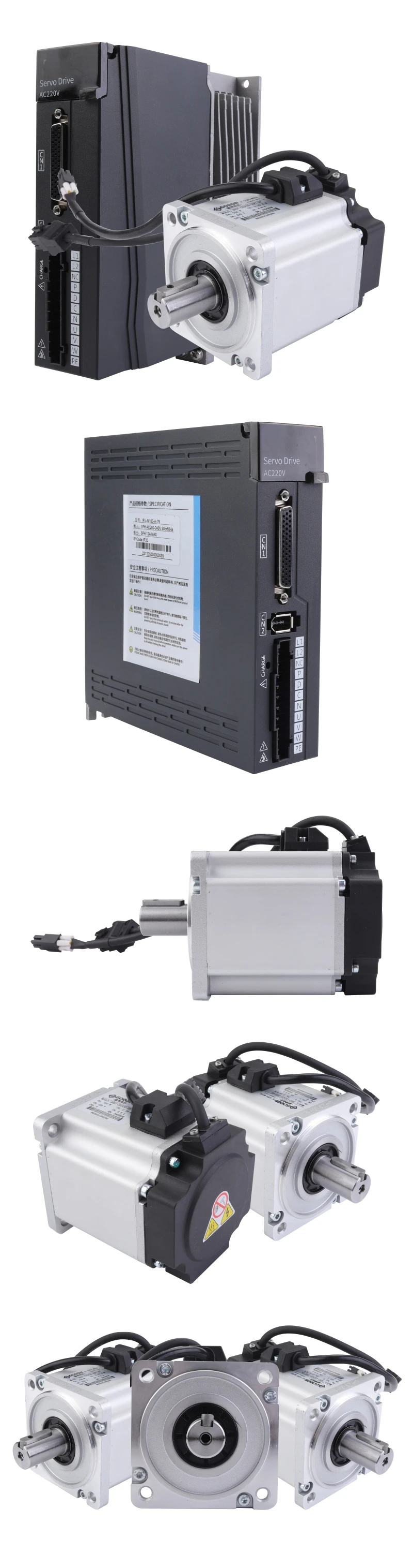 Servo Motor With Encoder 400w 3000rpm High Speed Integrated Ac Servo ...