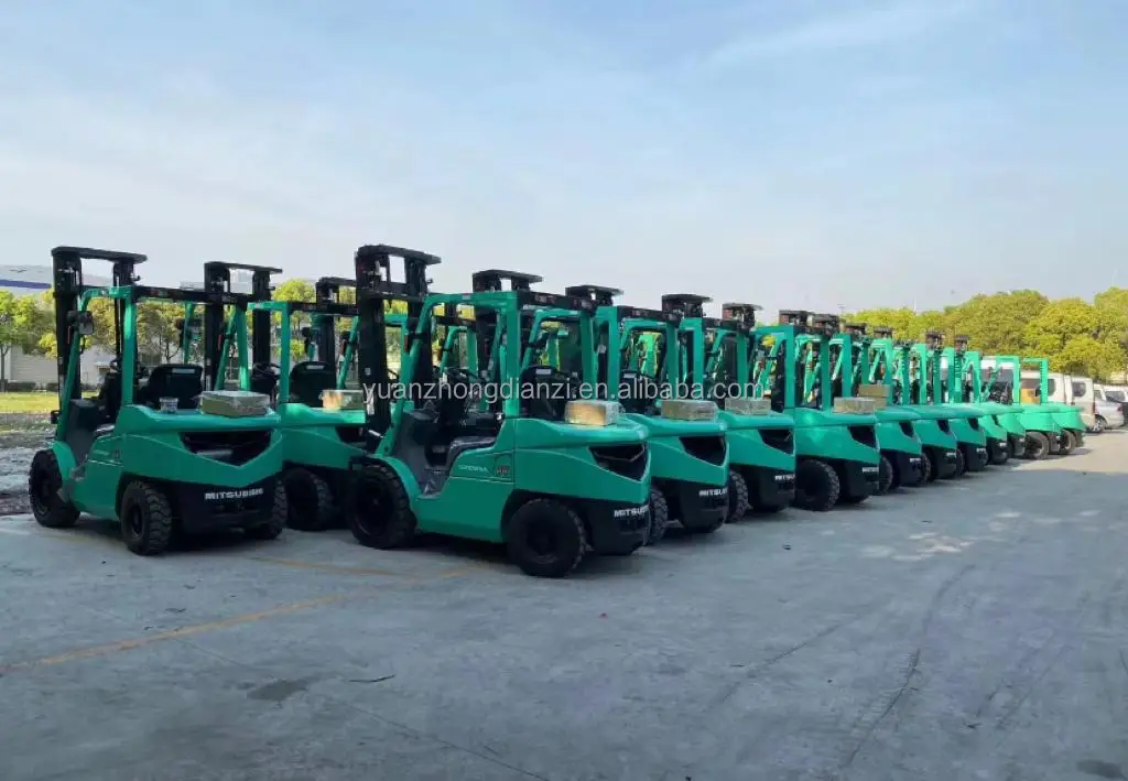 USED BIG Forklifts Tcm FD300 30 Ton Container Forklift 40HQ 20ft for ...