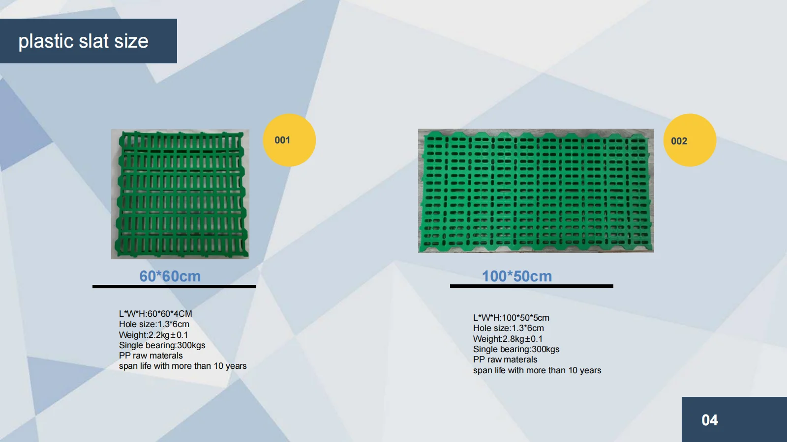 Plastic Slatted Mats for Goat Farms - Durable & Efficient
