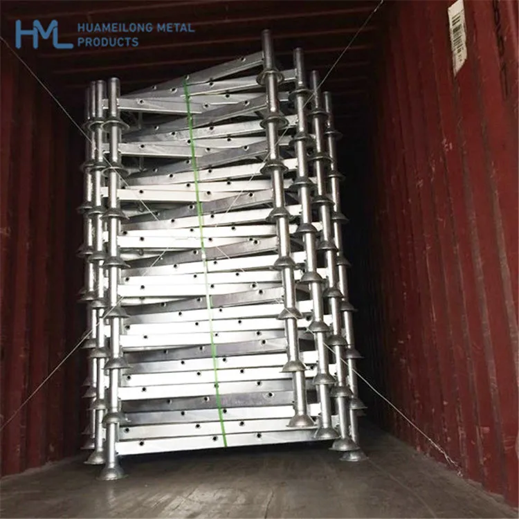 China Industrial Galvanized Stacking Folding Welded Mild Steel Storage ...