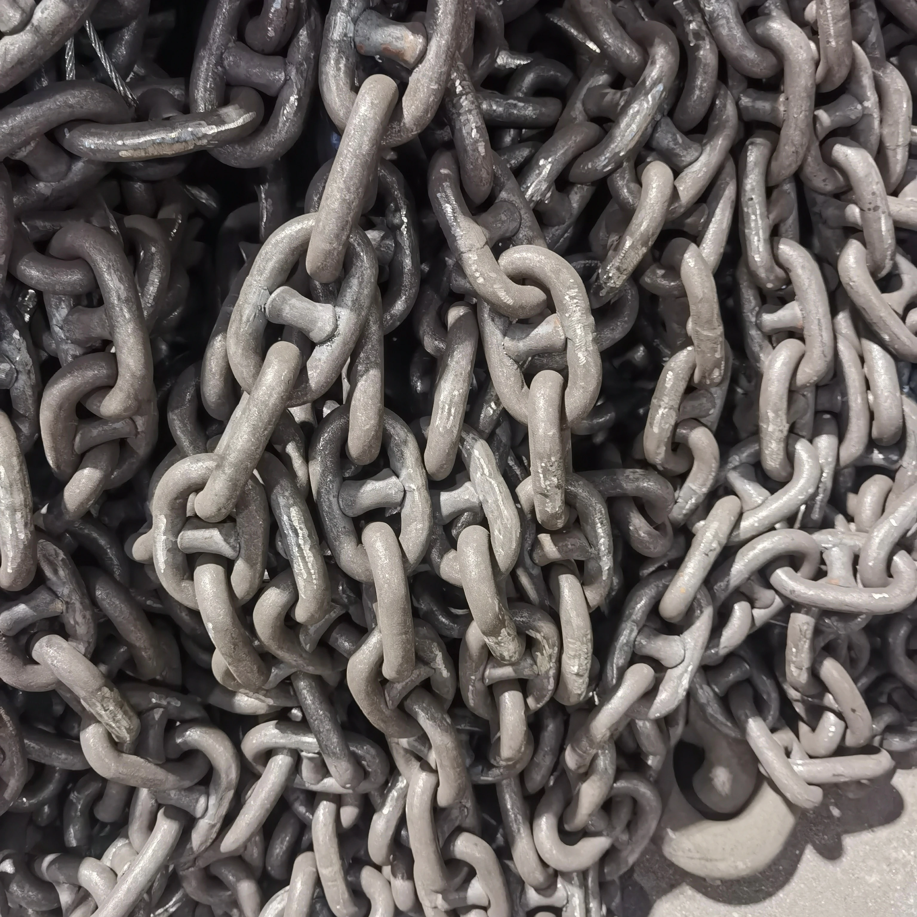 Marine Stud Link Anchor Chain For Sale With Grade 2,Grade 3 - Buy Chain ...