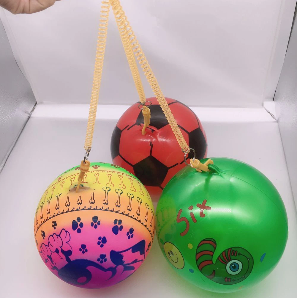 9 Inch PVC Rainbow Ball Floater - Perfect for Beach Fun