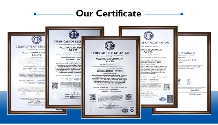 Cationic Polyamine Resin for Paper Making & Water Treatment