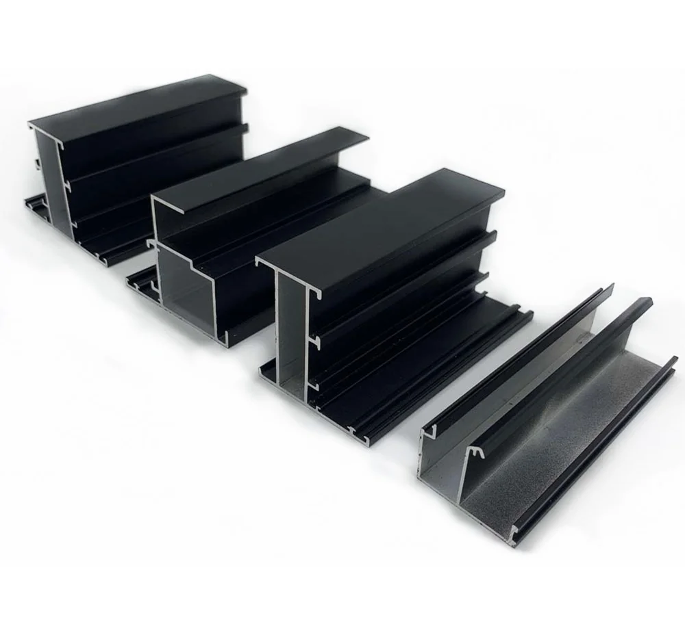 Aluminum Mill Finish Profile Doors And Windows African Frames Bar ...