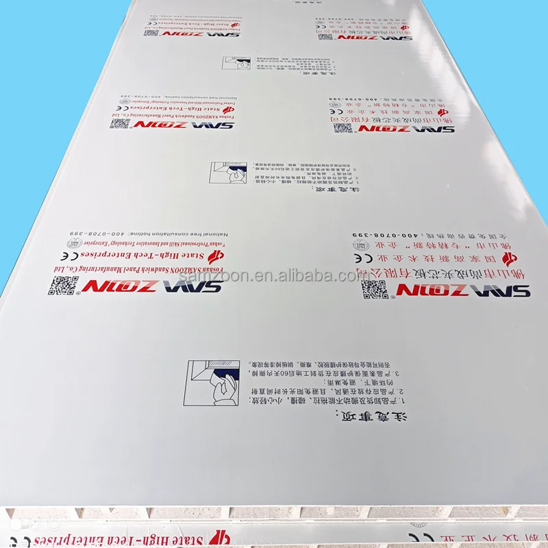 Insulated Purification Panel Mgo Board 50mm for Lab & Hospital