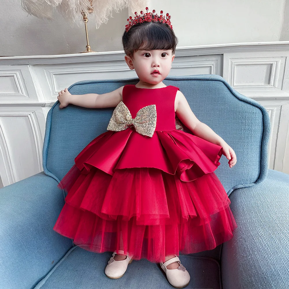Christmas 2025 New for 0-5 Year Old Girls Baby Birthday Party ...