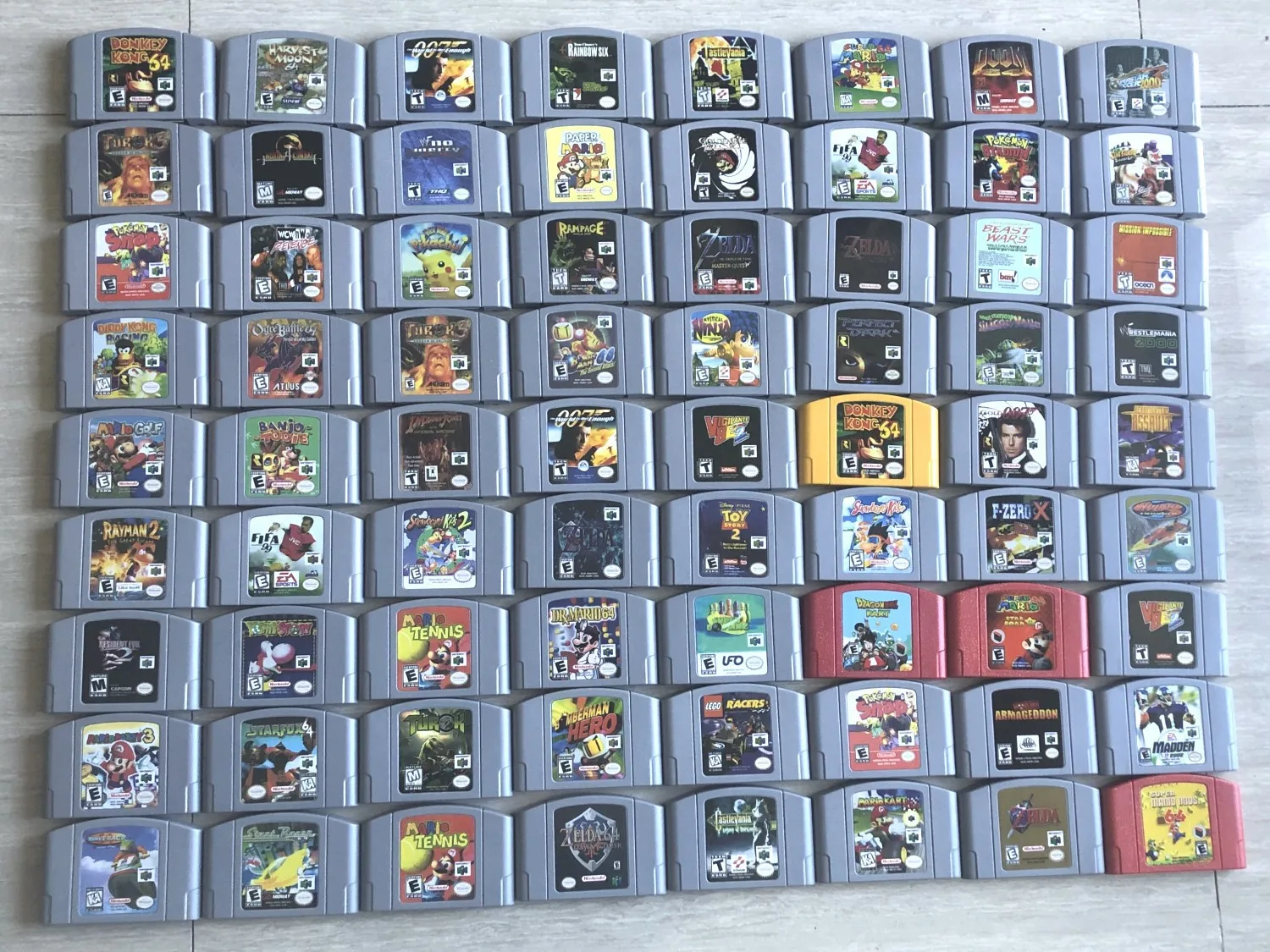 Usa Version Game Card For N64 For Nintendo Switch Bit Game Cartridge ...