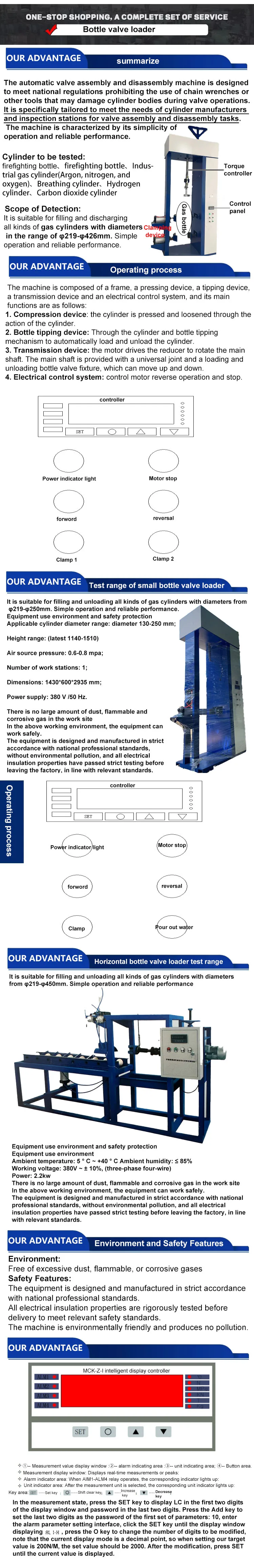 High Efficiency Fully Automatic Cylinder Valve Loading & Unloading ...