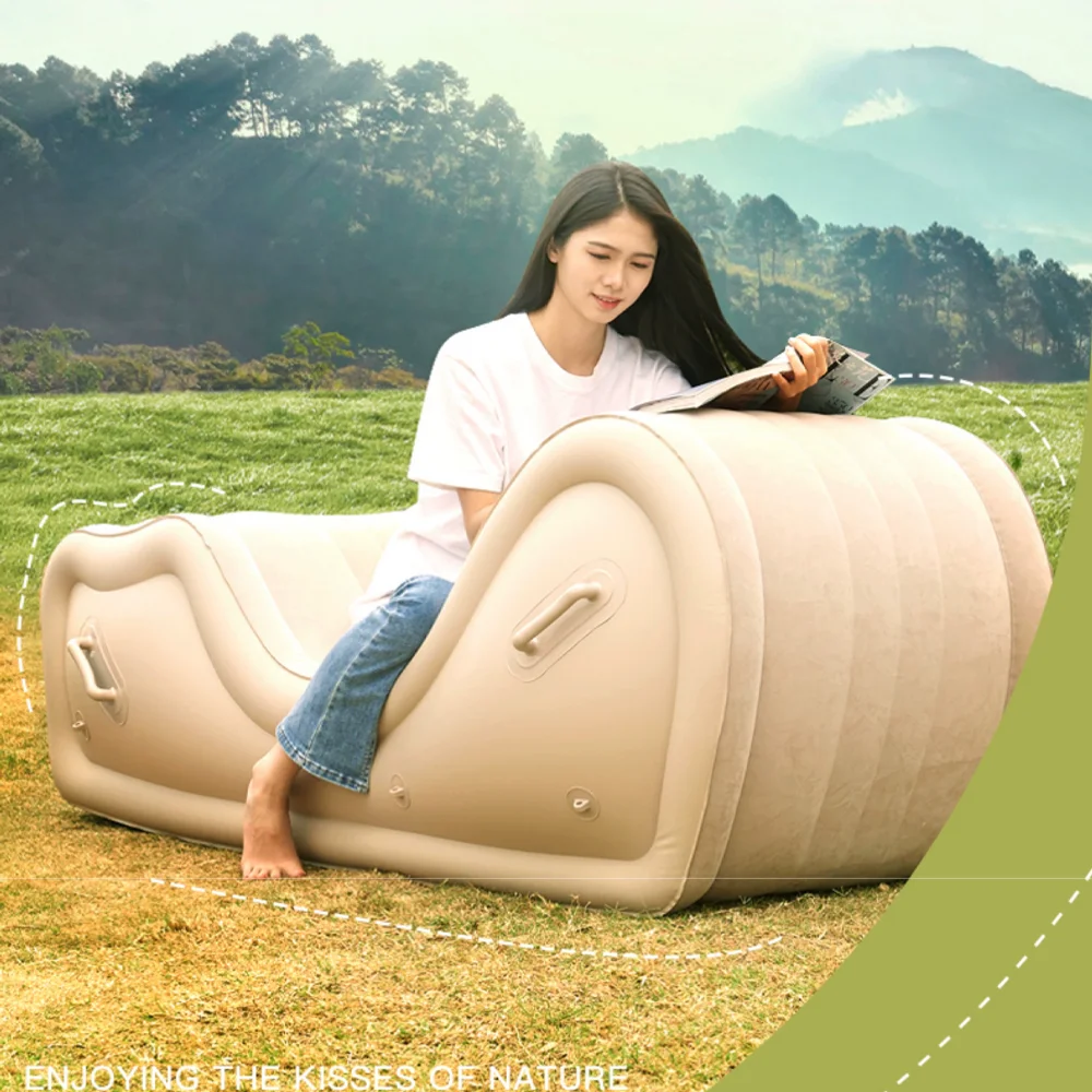 Inflatable Lazy Sofa - Modern, Adjustable, and Foldable