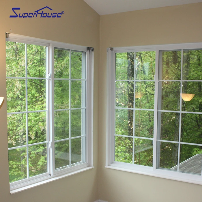 Modern Villa House Window Customized Frame Color Size Large Corner ...