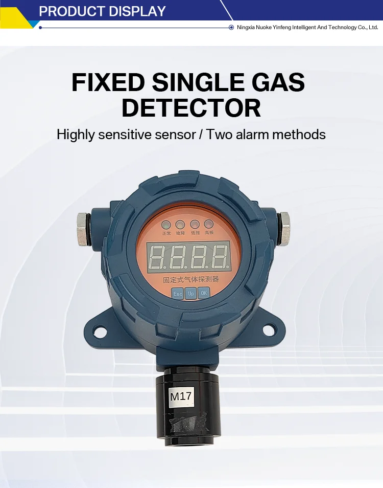 Nkyf Industrial Explosion Proof H2s Co O2 Rs485 Gas Alarm Analyzer Wall ...