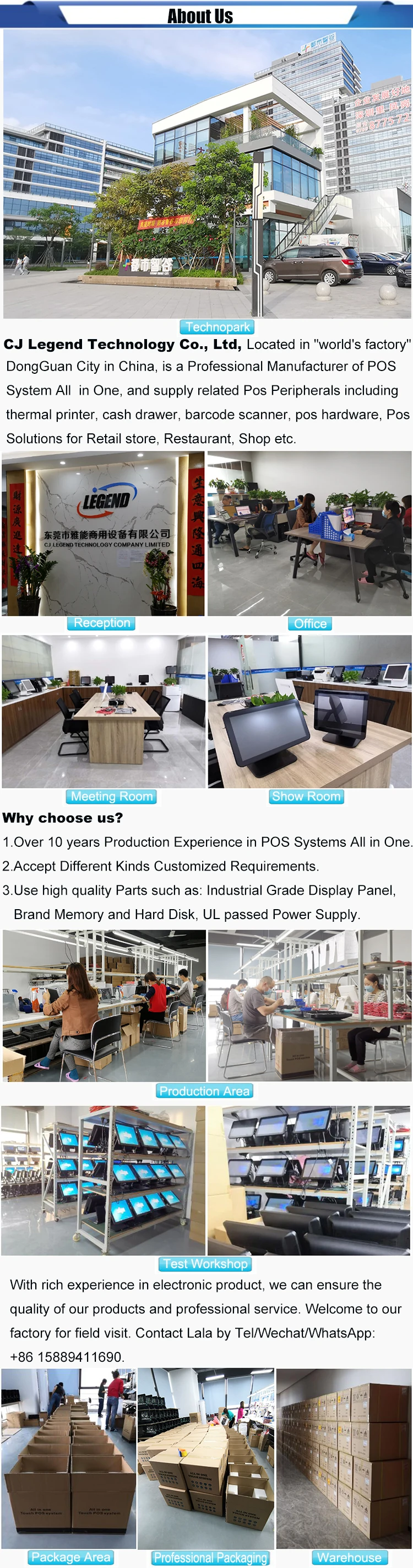 Point of Sale All in One Dual Screen Pos Machine - Latest S800