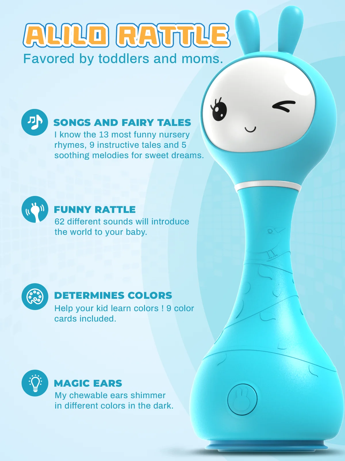 Best Baby Toys Shaker Alilo Bunny Infant Musical Toy En71 - Buy Alilo Product on Alibaba.com