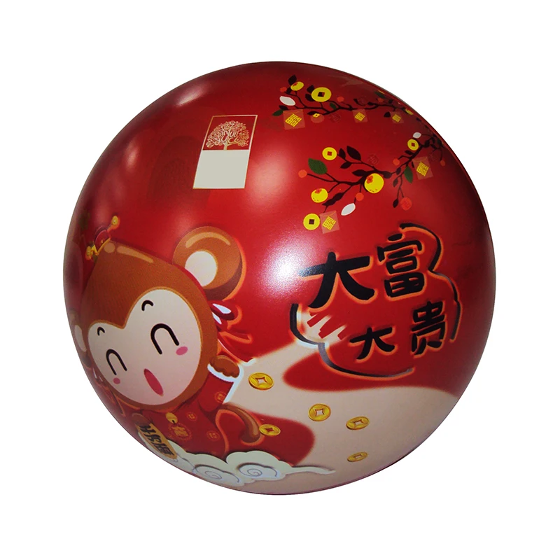 Custom Luxury Metal Tin Spherical Chocolate Packaging Box Gift Candy ...