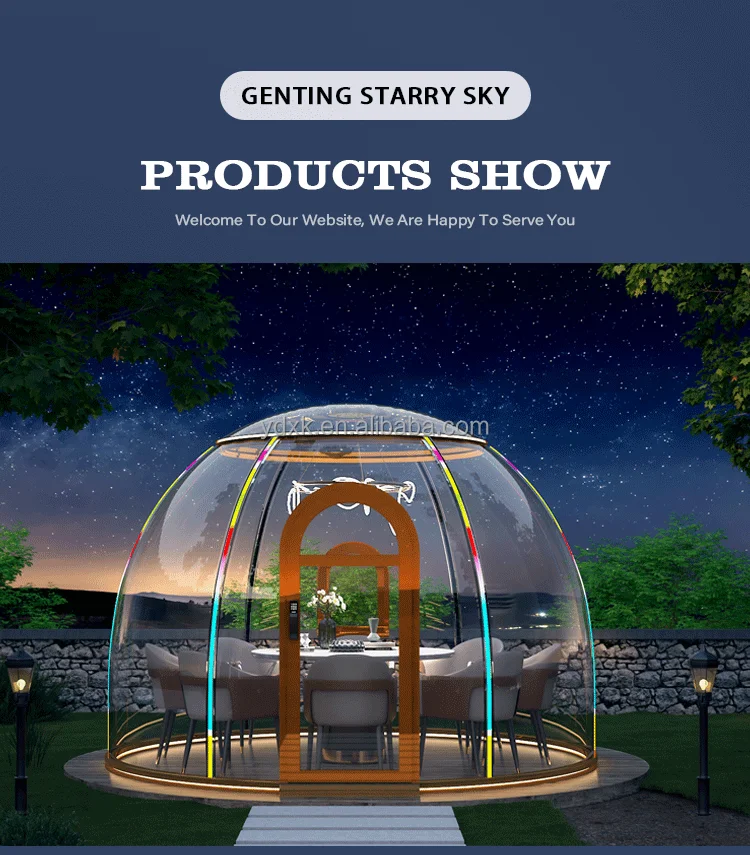 Hot Selling PC Dome Tents - Modern Modular Prefab Houses