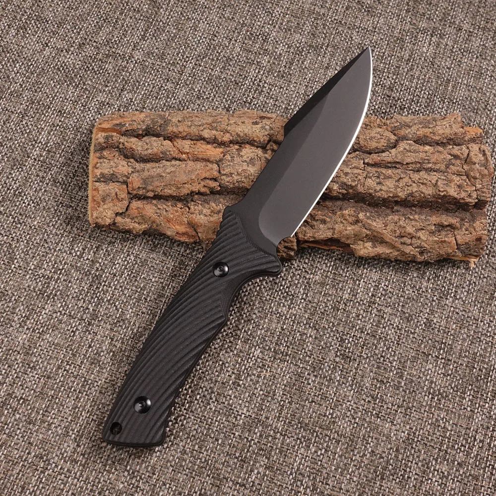 Camping And Survival Fixed Blade Knife Self-defense Emergency Hiking ...