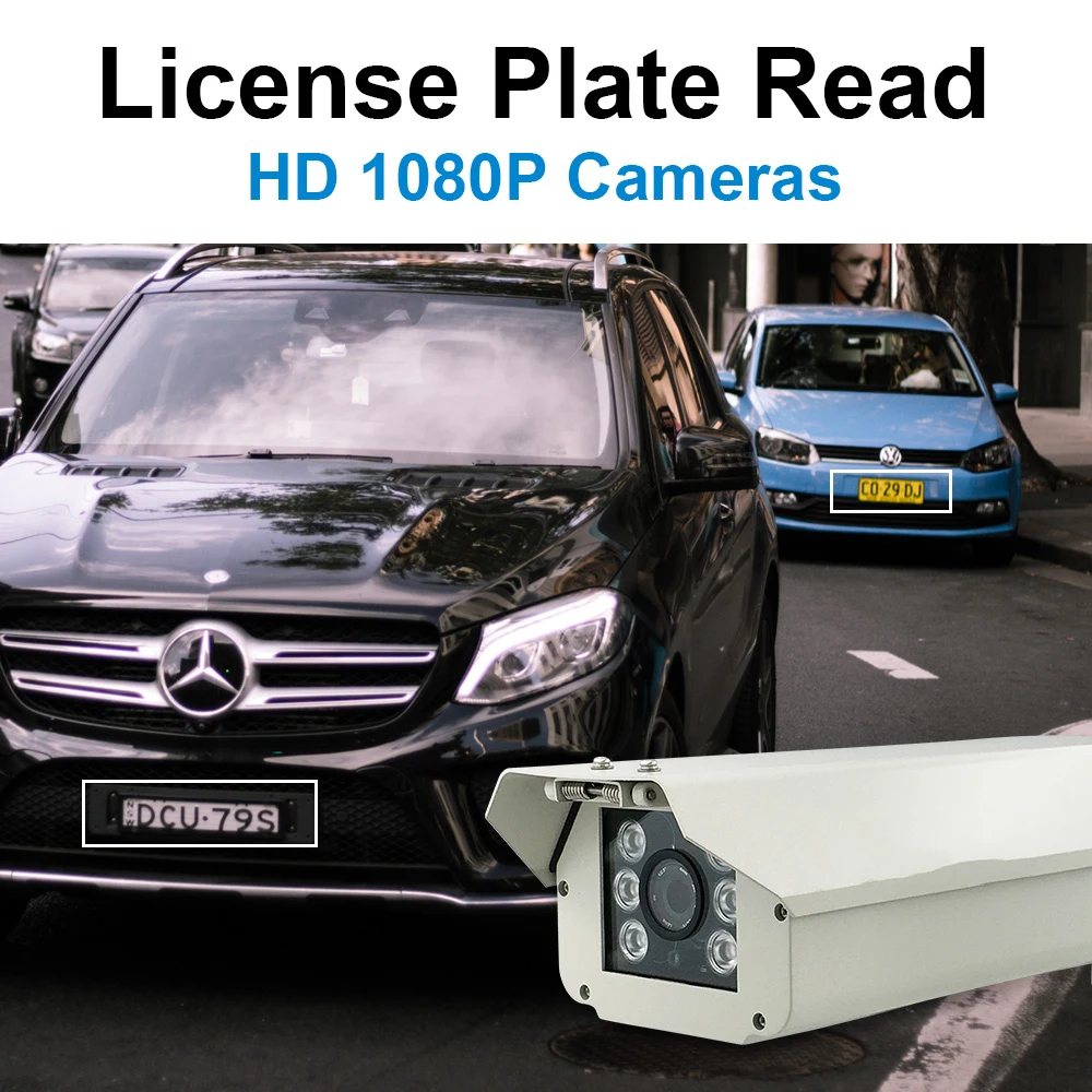 Security LPR ANPR CCTV Camera - License Plate Recognition System with ...