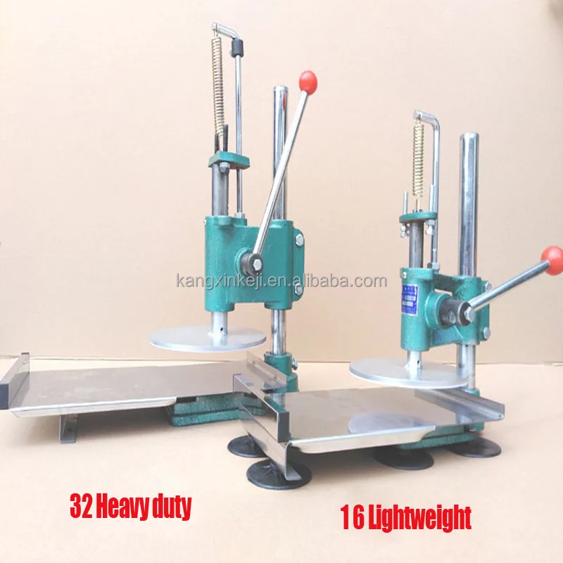 Commercial Flatten Manual Press for Small Shops Pizza Dough Sheeter ...