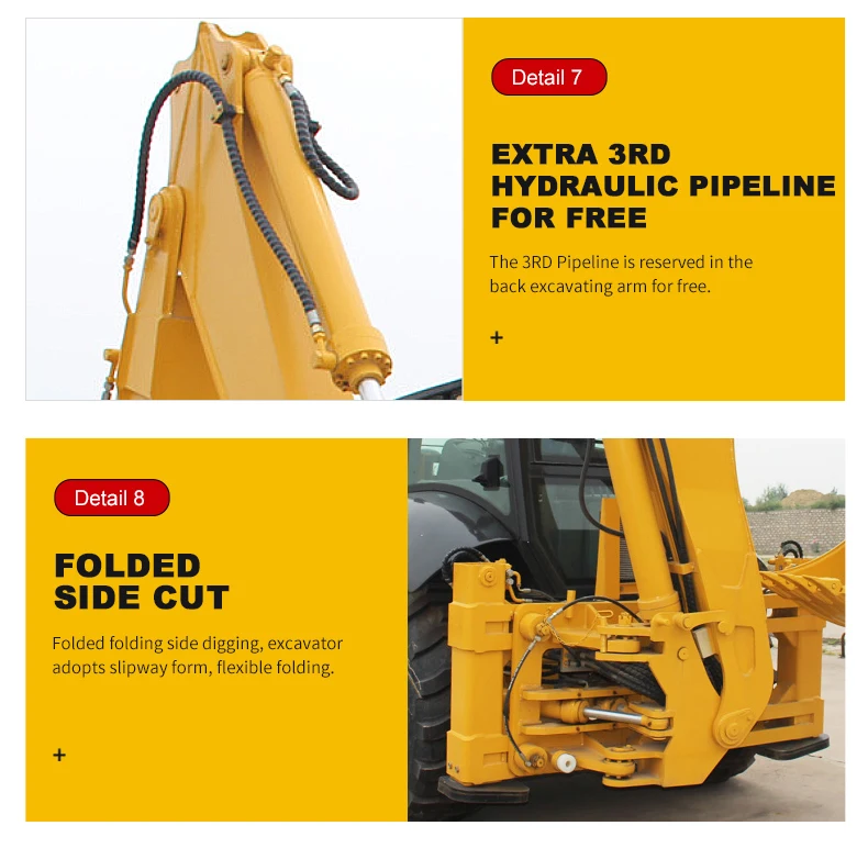 Used 4x4 Mini Loader Backhoe With 3 Ton Rated Load Good Condition Plc ...