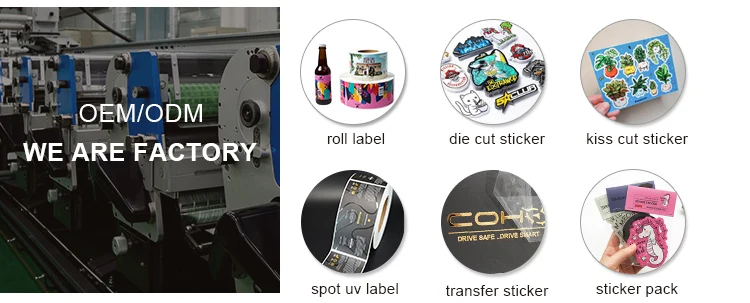 A4 A5 A6 Size Sticker Matte Adhesive Vinyl Waterproof Label Custom Kiss ...