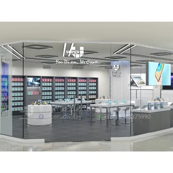 Newest Mobile Store Design Mobile Phone Shop Display Fitting Custom ...