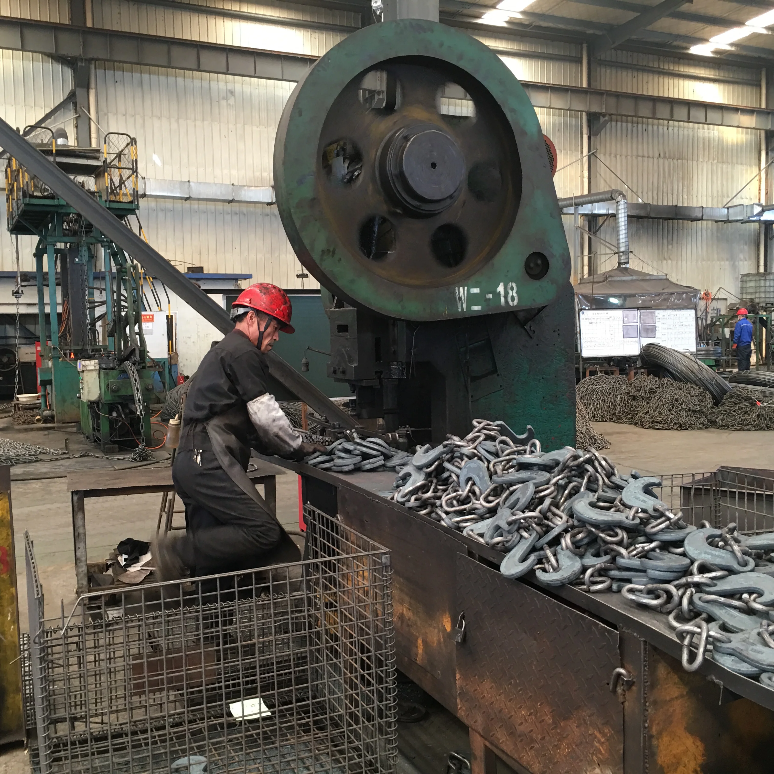 High Heel Ankle Lifting Chain Link Iron Black Chain G100 Alloy Load ...