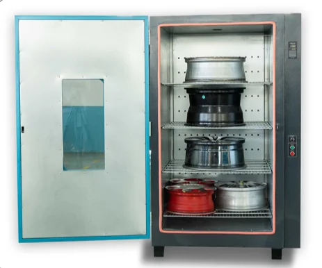 Powder Spray Coating Booth High Temperature Drying Oven With Dry Type ...