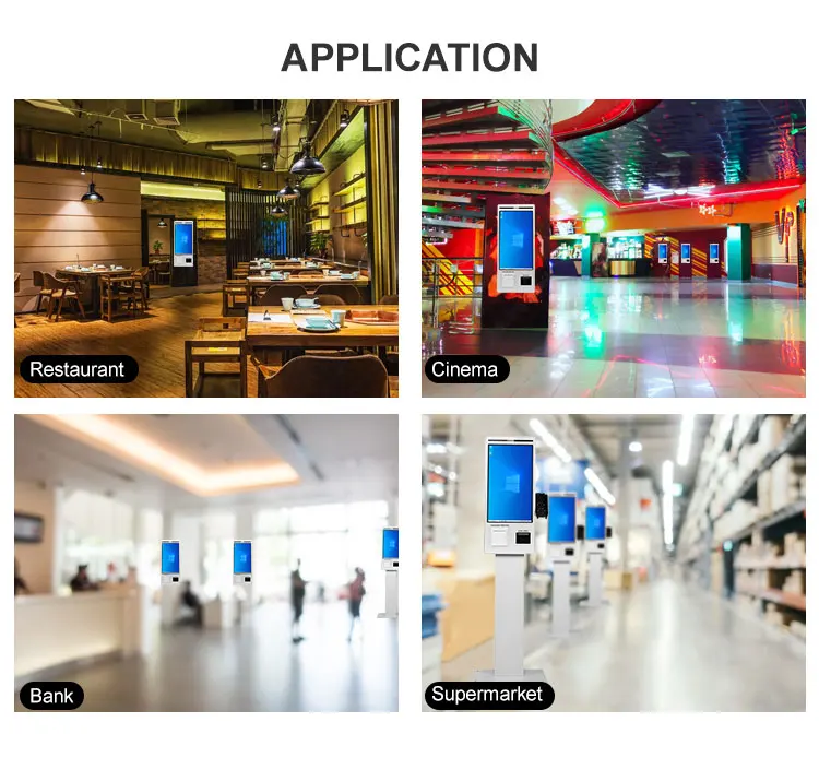 Automated Restaurant Meal Parking Ticket Payment Vending Machine Self ...